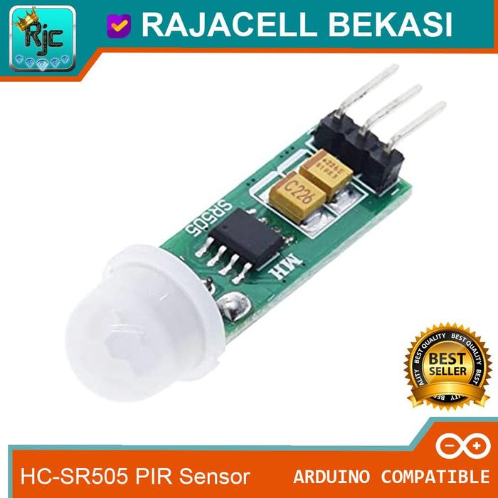 Jual HC-SR505 Mini PIR Sensor body sensing module for arduino - Kota ...