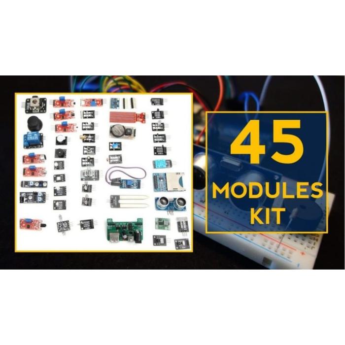Promo 45 IN 1 MODUL SENSOR KIT FOR ARDUINO & RASPBERYY ( PLUS BOX ...