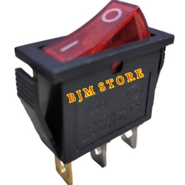 Jual Saklar Switch Lampu Gepeng 3 Pin / Saklar Gepeng ON OFF 3 Kaki ...