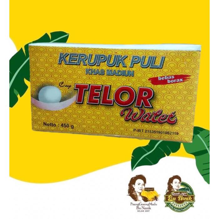 Jual Kerupuk Puli Gendar cap Telor Walet khas Madiun - Jakarta Barat ...