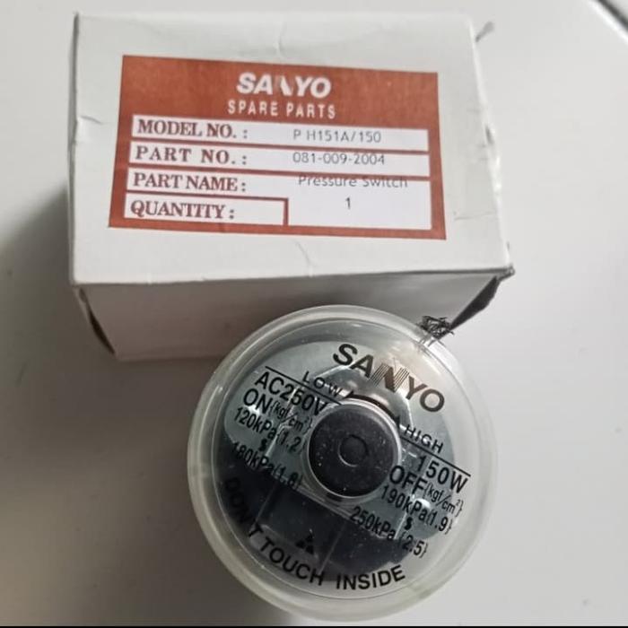 Jual otomatis mesin air/ pompa air " SANYO" ORIGINAL (150Watt) - Kota ...