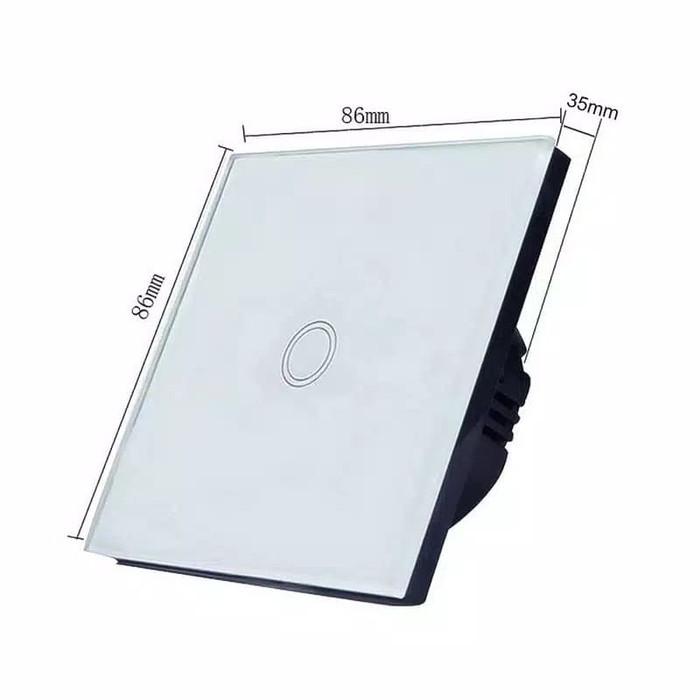 Jual Saklar lampu touch screen - 1 way - Putih - Jakarta Barat - kent ...