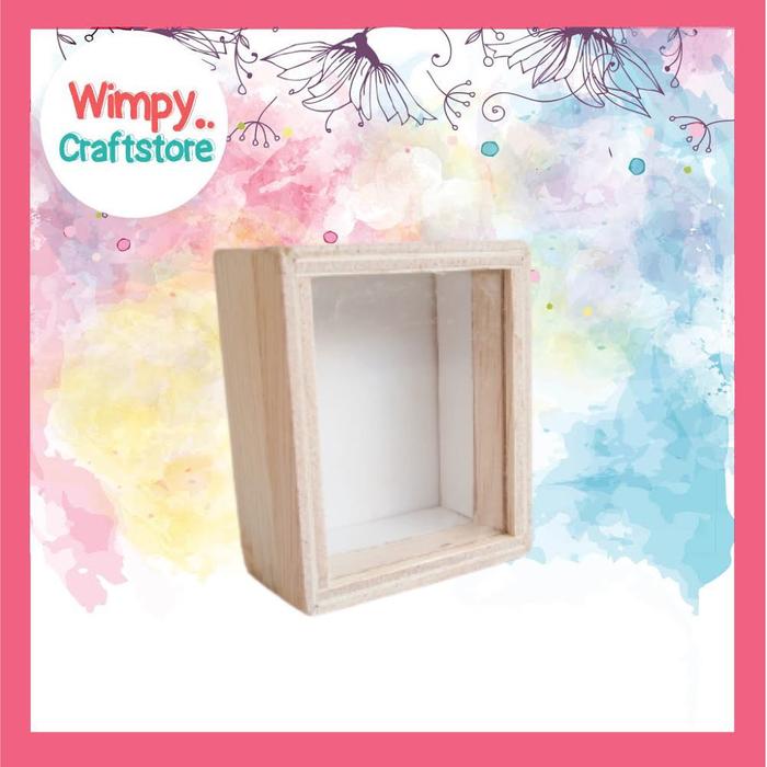Jual Frame Kayu 3D Miniature Frame Display Pajangan Miniature Doll ...
