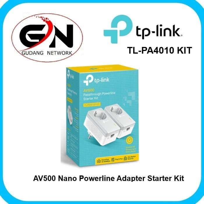 Jual TP-LINK AV500 Powerline Adapter Starter Kit TL-PA4010P kit ...