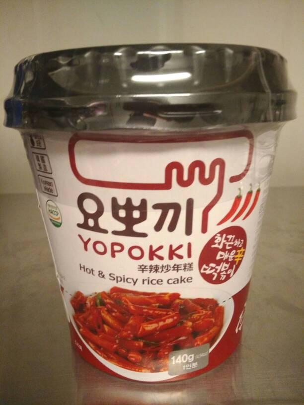 Jual YOPOKKI Yopoki Tteokbokki Hot and Spicy Rice Cake 140gr - Jakarta ...