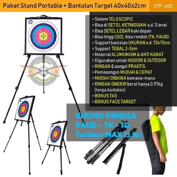 Jual STAND TARGET PANAH TELESCOPIC Standing Cagrak Kaki Penyangga ...