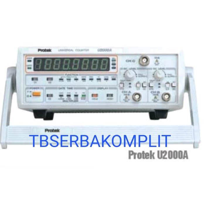 Jual Protek U2000A Digital Frequency Counter Meter Alat Ukur Frekuensi ...