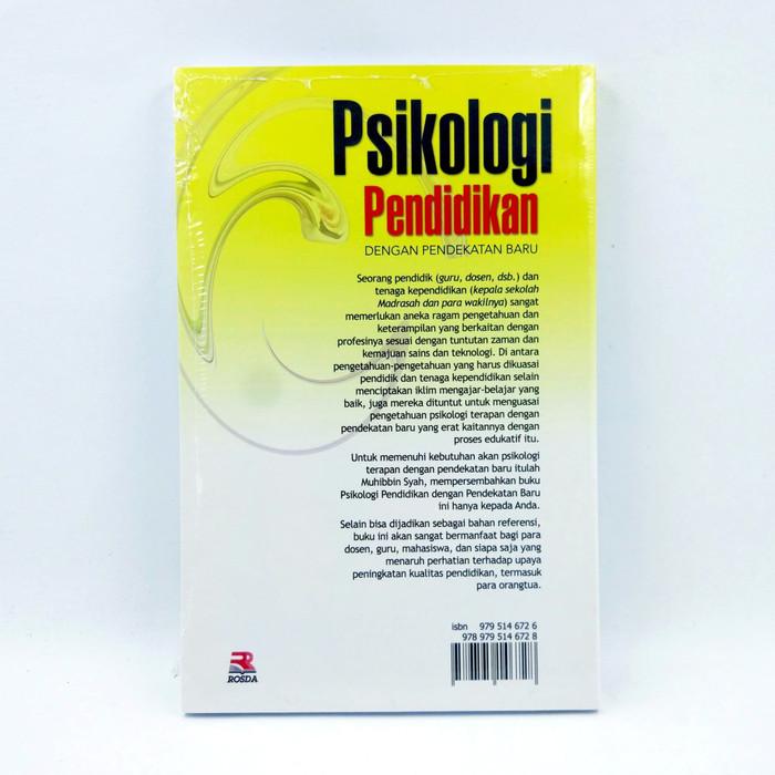 Jual Psikologi Pendidikan Dengan Pendekatan Baru - Muhibbin Syah Di ...