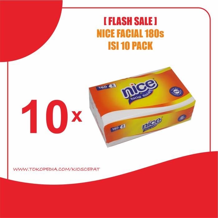 Jual [FLASH SALE] Tissue NICE Facial 180s ISI 10 PACK - Jakarta Barat ...