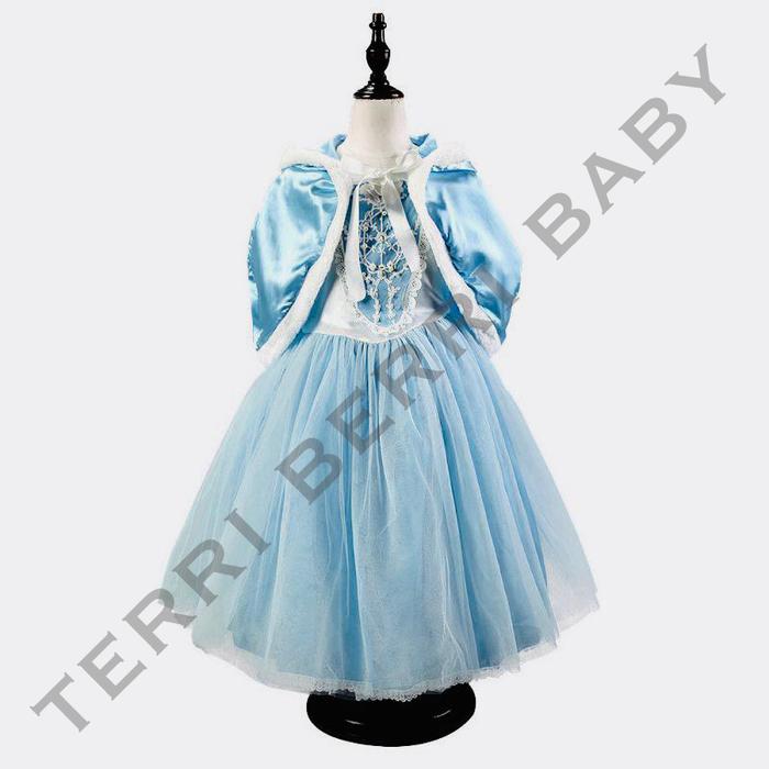 Jual Baju Kostum Cosplay Dress Princess Cinderella Hadiah Ulang Tahun ...