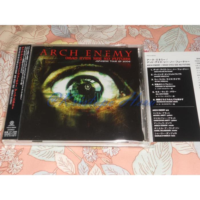 Jual CD Japan Arch Enemy Dead Eyes See No Future Japanese Tour EP 2004 Live - Jakarta Selatan ...
