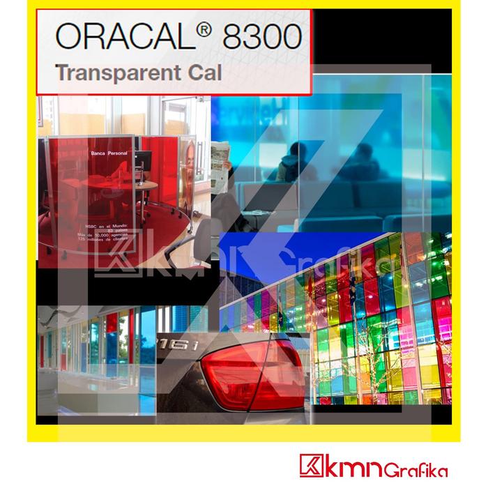 Jual Stiker / Sticker ORACAL 8300 Series Transparant Film - Jakarta ...