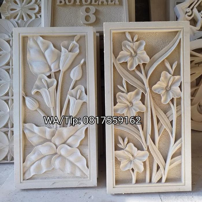 Jual ornamen relief roster batu alam paras - Kab. Gunungkidul - Bledug ...