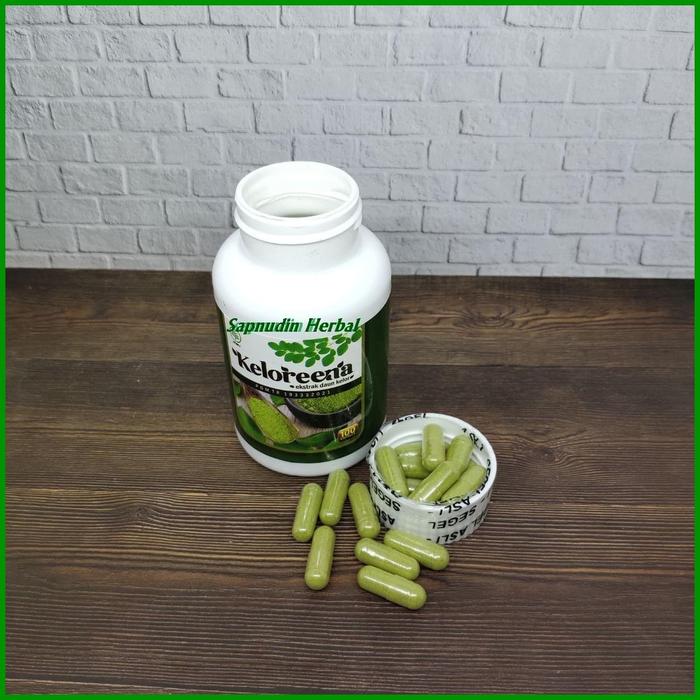 Jual Kapsul Ekstrak Daun Kelor / Keloreena 100% Original / Kapsul Daun ...