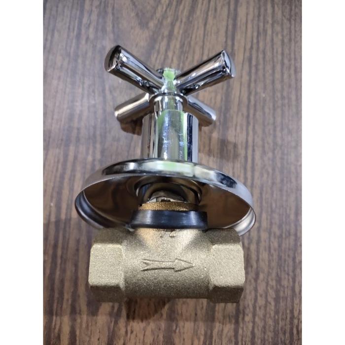 Jual STOP KRAN SHOWER KUNINGAN TANAM SANITARY WARE T12781 BALING - Kota ...