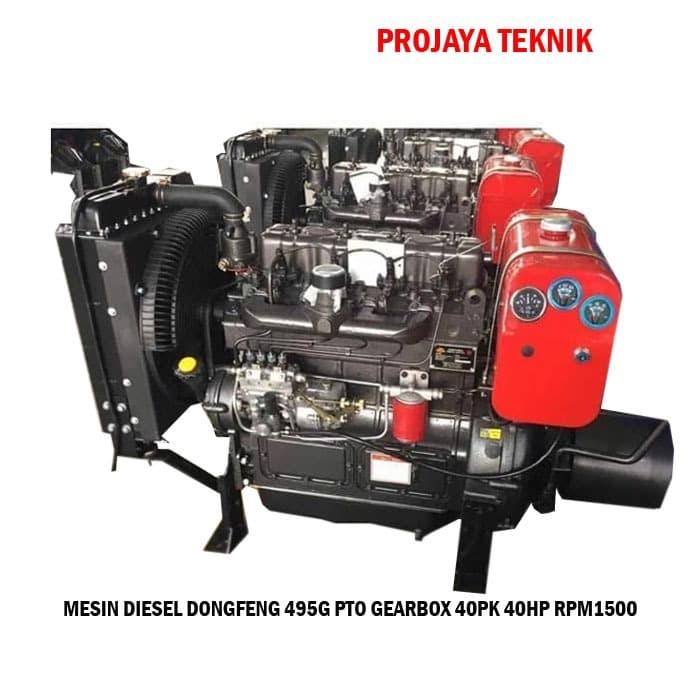 Jual MESIN DIESEL 495G PTO GEARBOX 40PK RPM1500 - Jakarta Utara ...