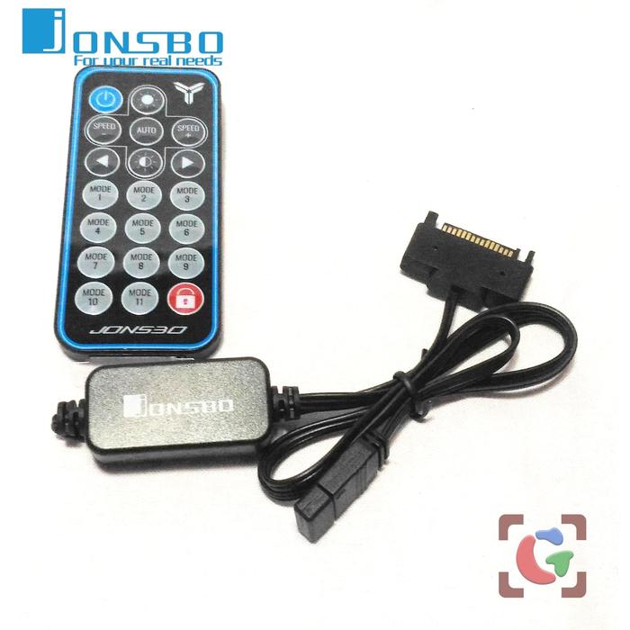 Jual JONSBO 5V 3Pin AURA Addressable RGB Remote Controller - Kab ...