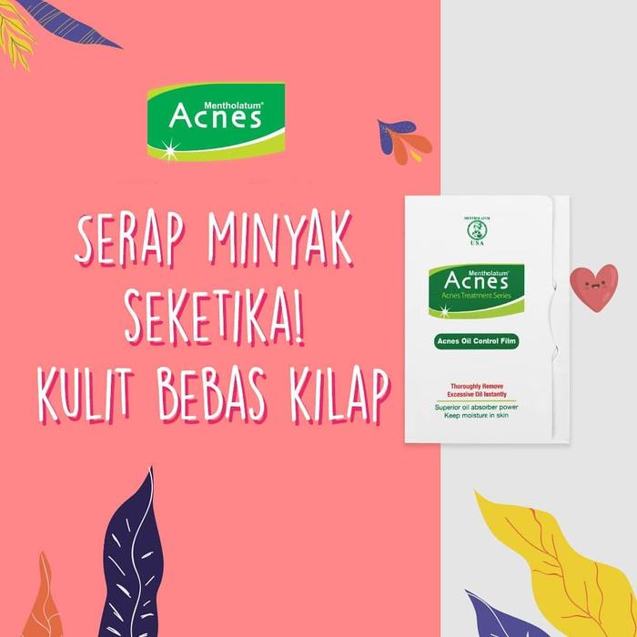Jual Acnes Oil Control Film 50 Lembar - Kertas Minyak Di Seller Yama ...