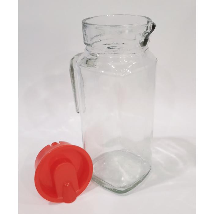 Jual Pitcher Water Jug 1 Liter Tempat Air Minum Kaca Pitcher Kaca Kig ...