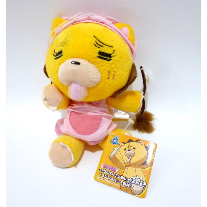 Jual Boneka Kon Bleach Original Banpresto Japan Kon Plush Doll Maid Kon ...