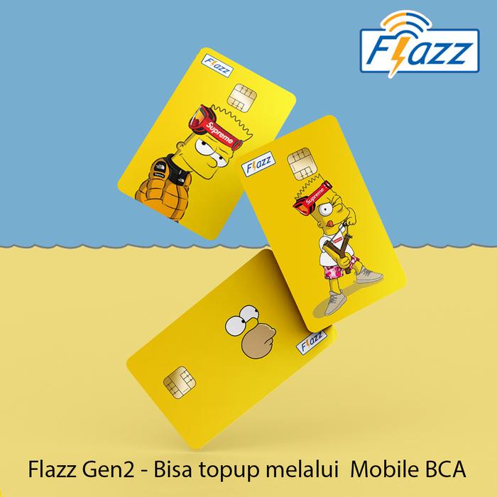 Jual Kartu Custom Cetak FLAZZ BCA GEN 2 - 1 Muka Design Suka Suka Gen2 ...