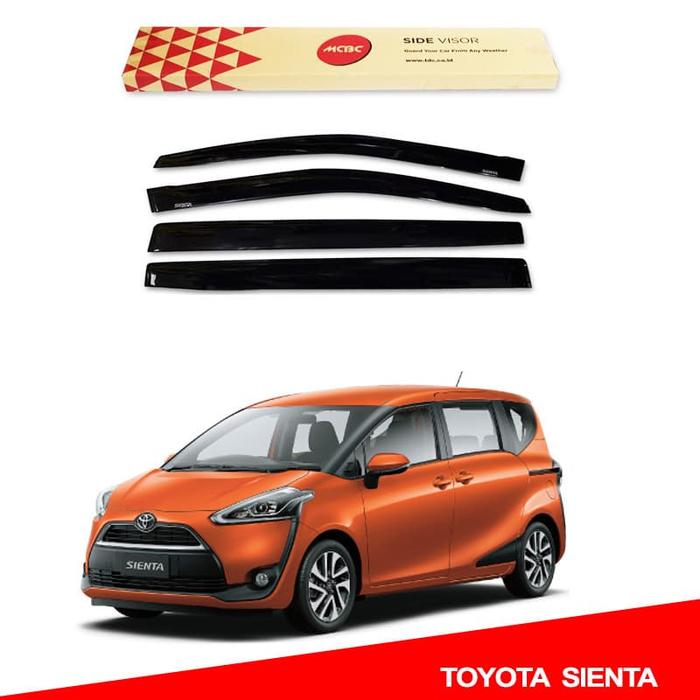 Promo Talang Air Mobil Slim Toyota Sienta Original MCBC Warna Diamod ...