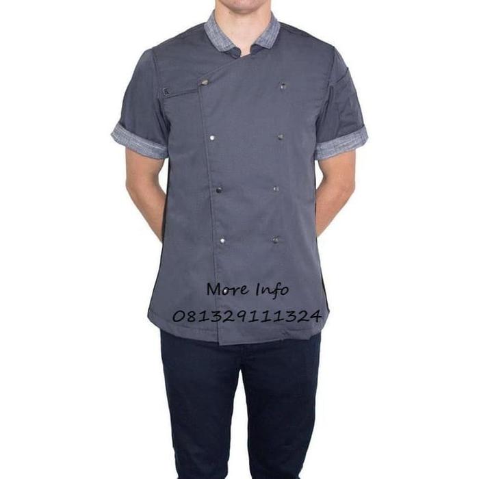Jual Pembuatan seragam Baju Koki-Baju Kitchen-Kemeja-Denim-Chef-Jaket ...
