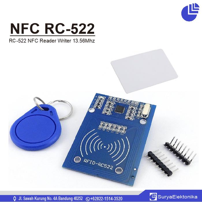 Jual RC522 RFID NFC Reader Writer Module Adruino Raspberry PI - Kota ...