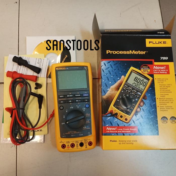 Jual Fluke 789 processmeter digital multimeter process meter usa ...