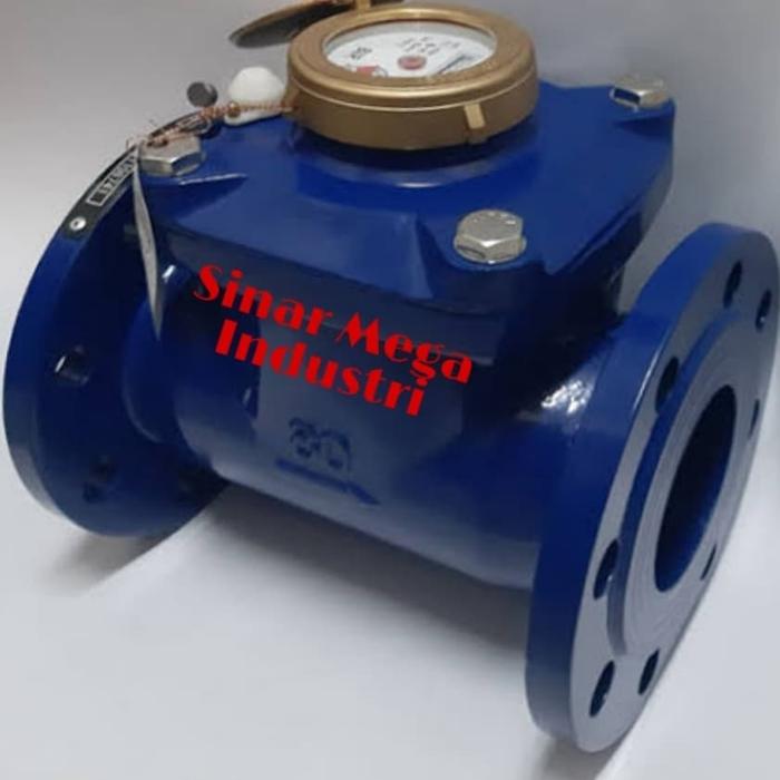 Jual Water Meter 3 Inch DN 80, Water Meter Air Bersih, Flowmeter Flange ...