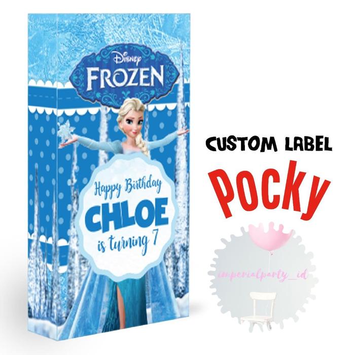 Jual Custom Stiker Label Pocky Wrapper Biskuit DIY - Jakarta Barat ...