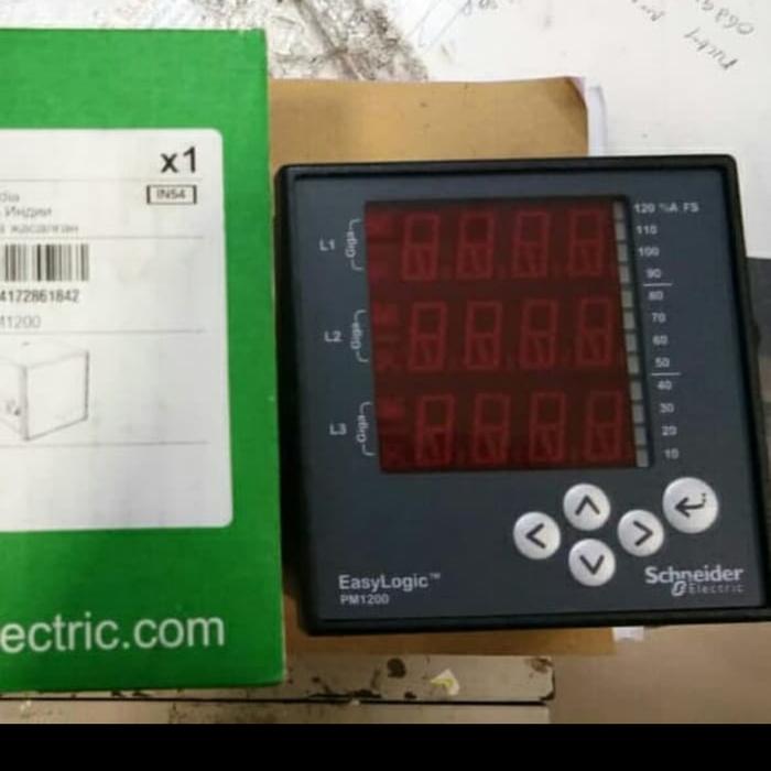 Jual Power Meter / Power Logic / PM 1200 / PM1200 METSEPM1200 Schneider ...