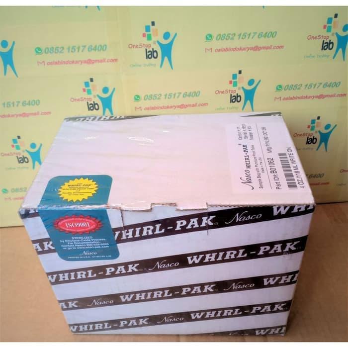 Jual NASCO Whirl-Pak Sterile sample bag 18 oz (532ml) 500/box Whrilpak ...