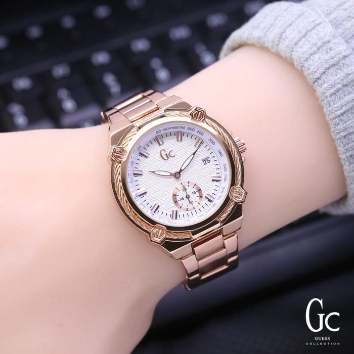 Jual Jam Tangan Wanita Gc Guess Collection - Rosegold Putih - Jakarta ...