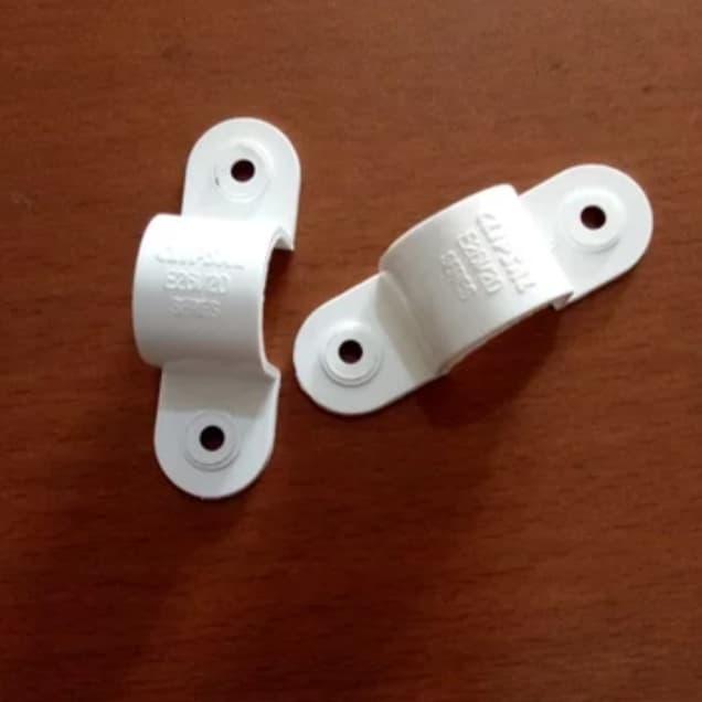 Jual Klem Pipa Clipsal 20mm Putih - Jakarta Pusat - Surya Electrical ...