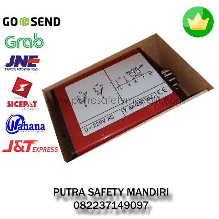 Jual VEHICLE LOOP DETECTOR BARRIER GATE VLD 220V MERAH ALAT SENSOR ...