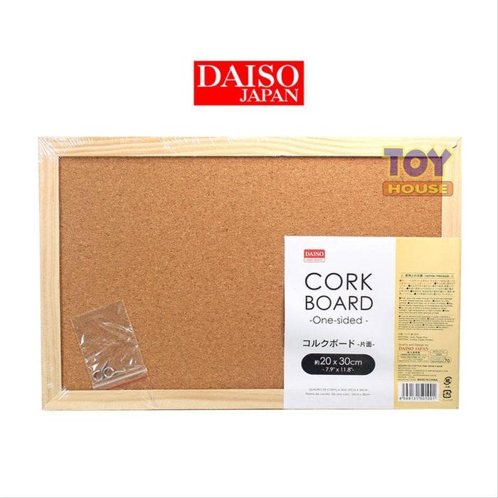 Jual Terhot Daiso Cork Board - Pinboard - Soft Board - Papan Tempel ...