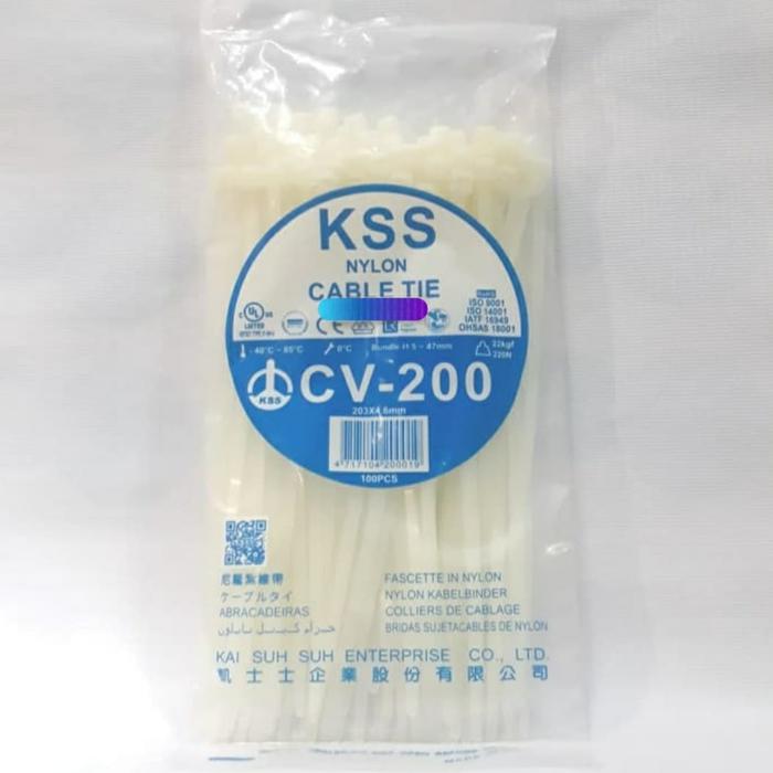 Jual CABLE TIE KSS CV-200 - Jakarta Pusat - TEHNIK PANELL | Tokopedia