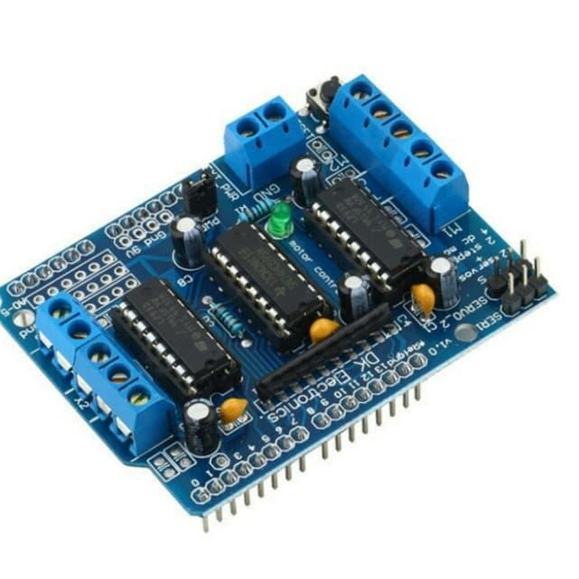Jual Driver motor L293D MOTOR DRIVER SHIELD FOR ARDUINO - Kota Depok ...
