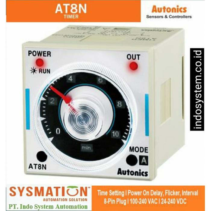 Jual Autonics TIMER AT8N - Kota Depok - Indo System Automation | Tokopedia