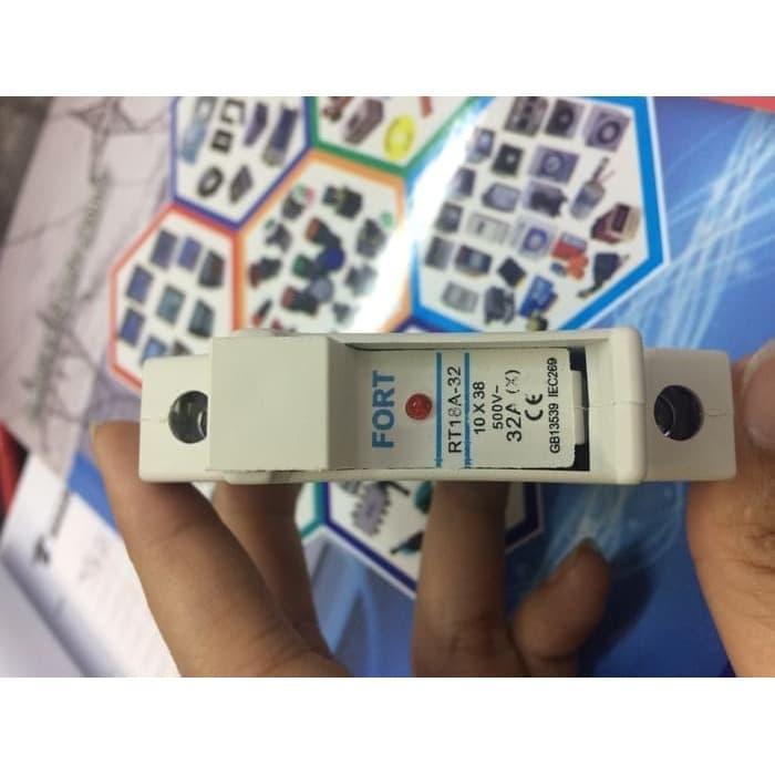 Jual DIN RAIL FUSE HOLDER RUMAH FUSE FORT RT18-32 - Jakarta Pusat ...