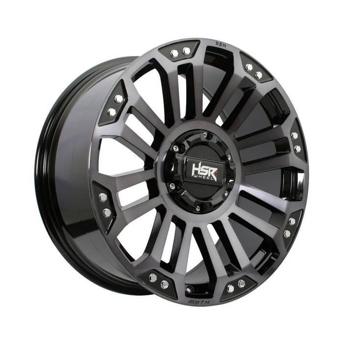 Jual Velg Mobil Original R18 HSR MYTH 05 Ring 18 Pcd 5x100-114,3 Black ...