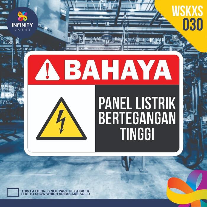 Jual stiker rambu keselamatan label k3 safety sign sticker imo WSKXS ...