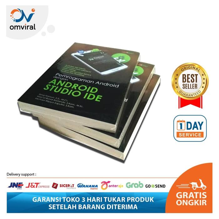 Jual Buku android studio : Pemograman Android Dengan Android studio IDE ...