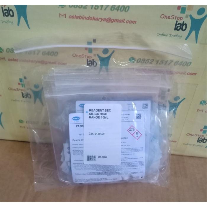 Jual Silica Reagent Set, High Range, 10 mL HACH Cat. 24296-00 - Kab ...