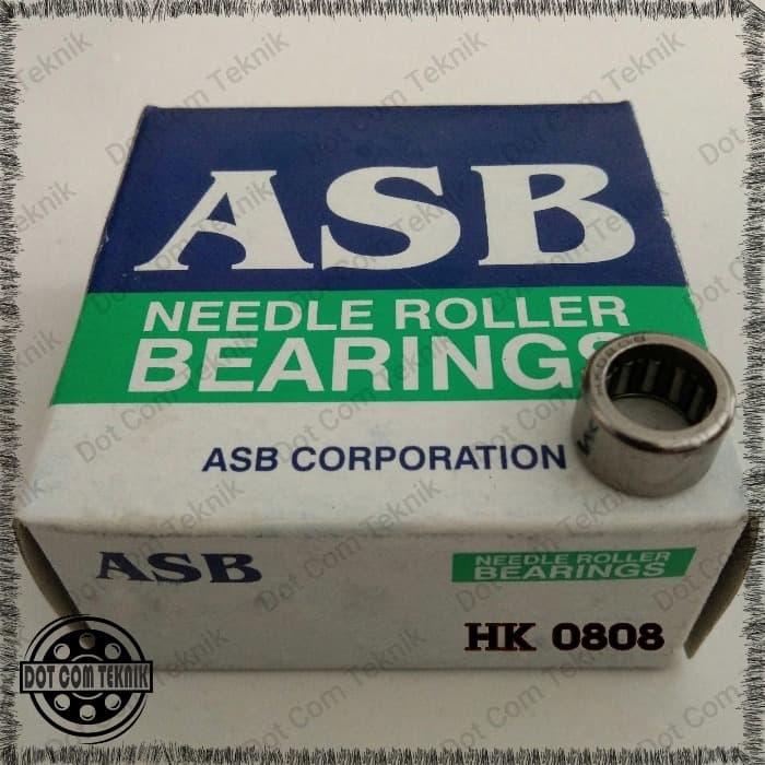 Jual BEARING BAMBU HK 0808 ASB NEEDLE ROLLER BEARING (8MM x 12MM X 8MM ...