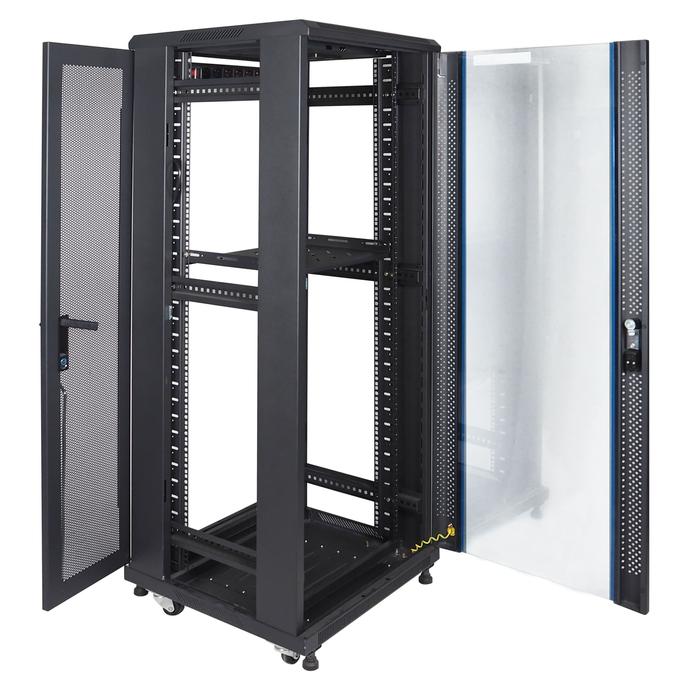 Jual Ir6042g - 42u Close Rack Depth 600mm Glass Door 19 - Indorack Di Seller Velvet Store ...