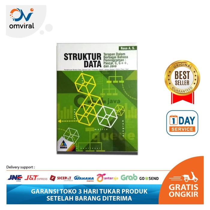 Jual Struktur Data terapan dalam berbagai bahasa pemrograman pascal c ...