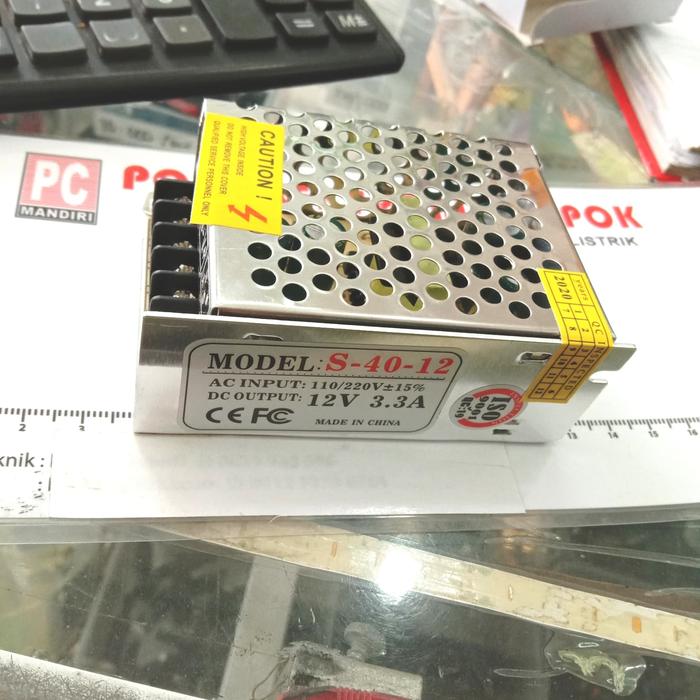 Jual PSU 12V 3A power supply jaring besi - Kota Depok - PCM ELEKTRONIK ...