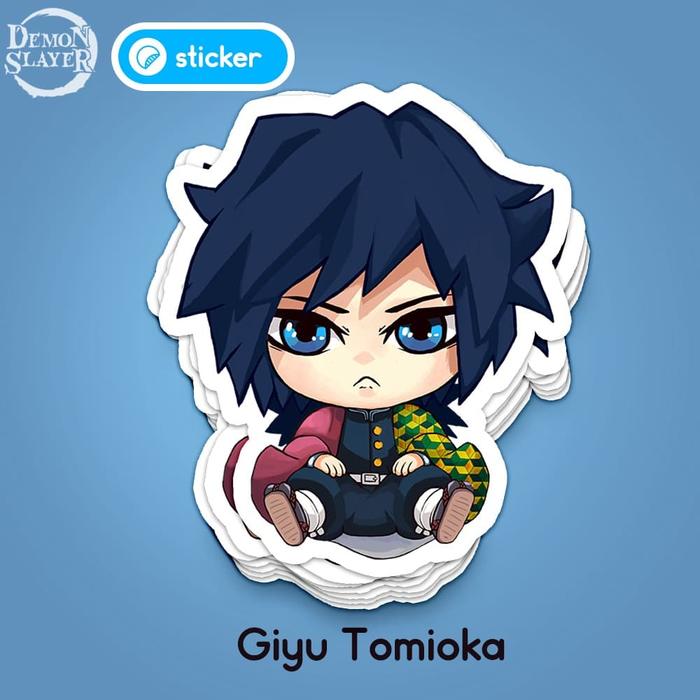 Jual Giyuu Sticker - Kimetsu no Yaiba - Kota Tangerang Selatan ...